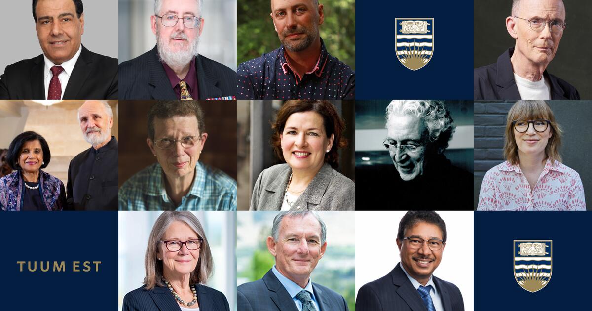 UBC announces 2024 honorary degree recipients | UBC Magazine